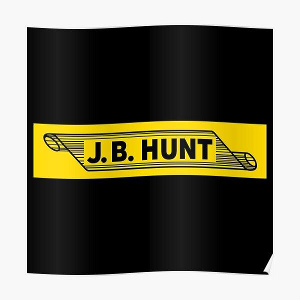 "Incredible JB Hunt Yellow Design" Poster for Sale by mabilkaa | Redbubble