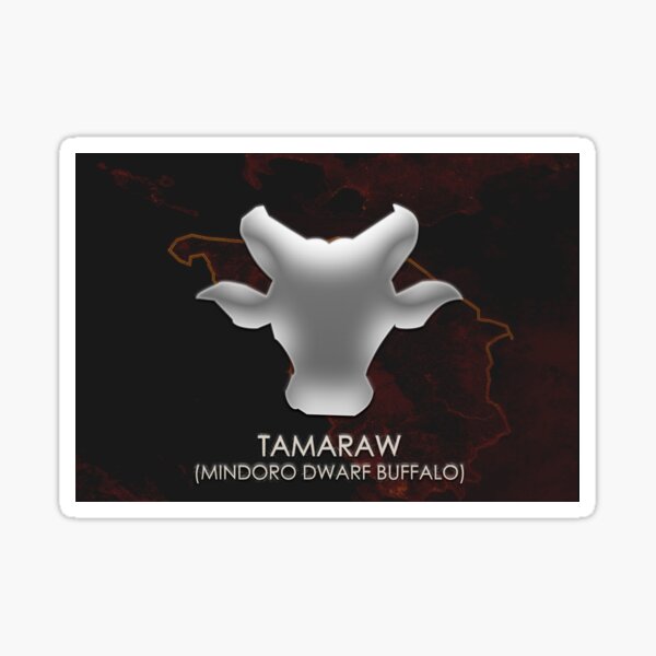 "Tamaraw Island (Mindoro)" Sticker for Sale by joyisglad | Redbubble