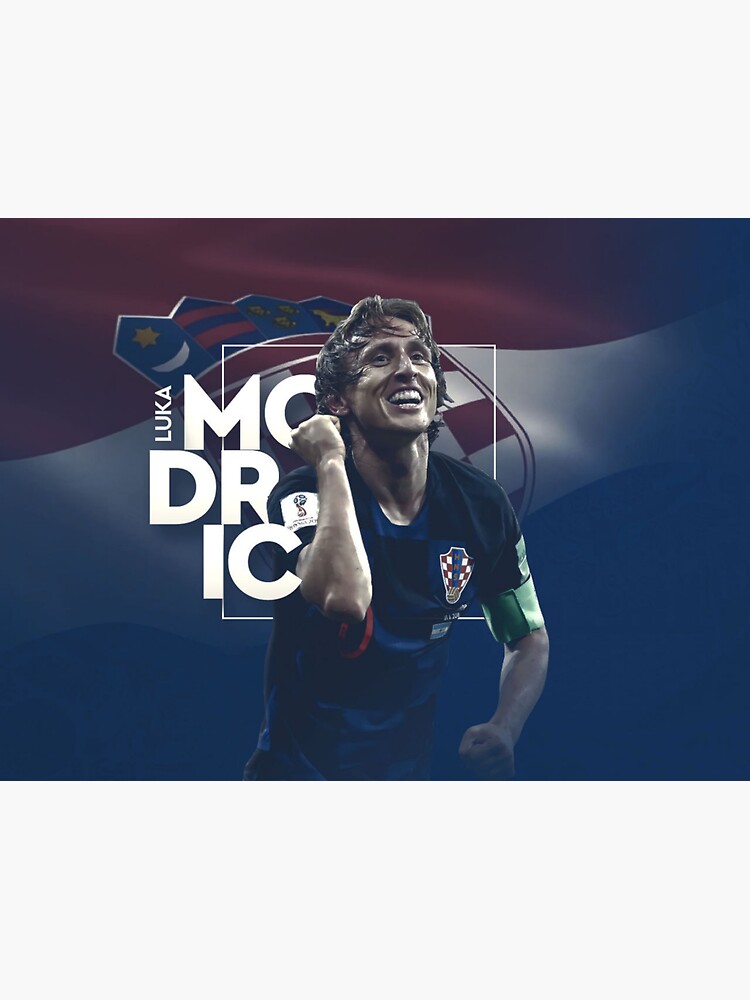 "Art Luka Modric" Sticker by ZefaMahfuzh | Redbubble