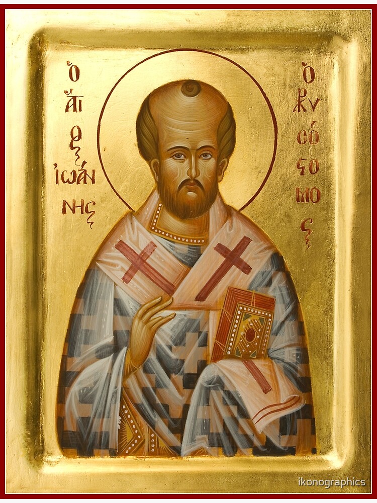 St John Chrysostom Premium Matte Vertical Poster sold by Bruna Barros ...