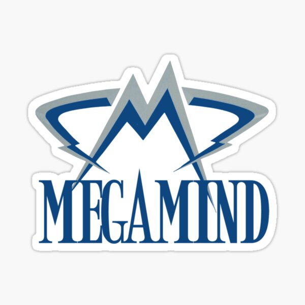 "Megamind logo _ " Sticker for Sale by MindofaSnail | Redbubble