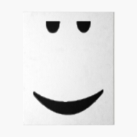 "ROBLOX CHILL FACE " Art Board Print by CuttingRoomz | Redbubble
