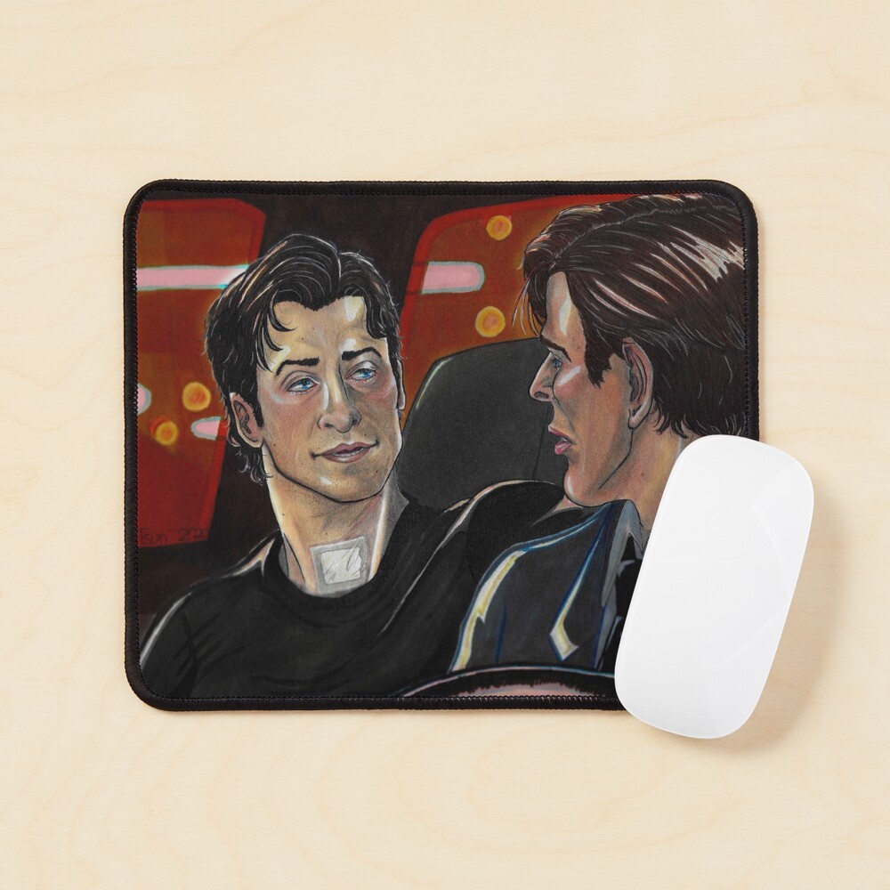 "Saw - Peter Strahm and Mark Hoffman" Sticker by San-Tsun | Redbubble