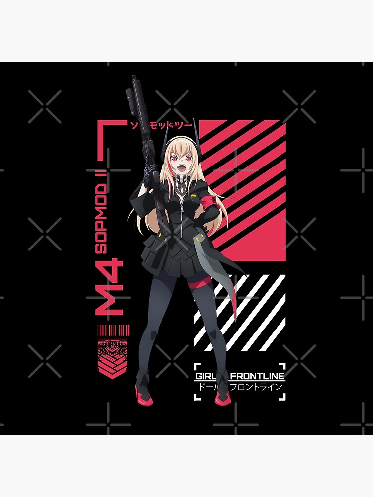 "M4 SOPMOD II - Dolls Frontline" Poster for Sale by Shugoku | Redbubble