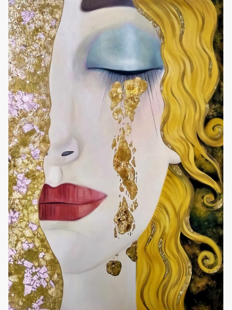 "Freya's Golden Tears of summer heartbreak blue version still life ...