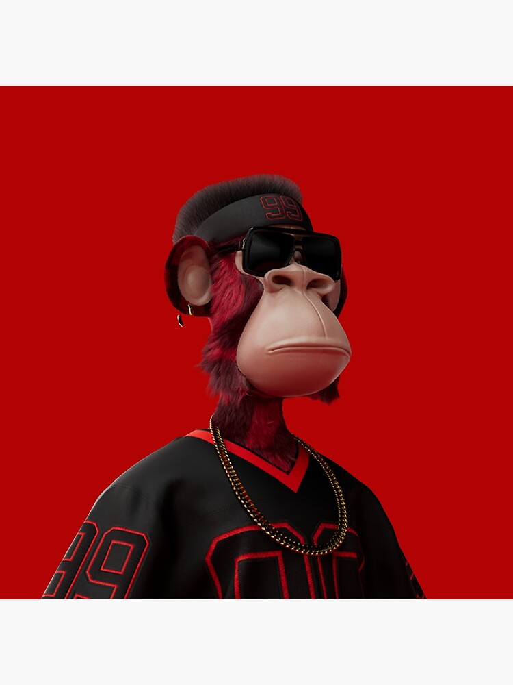 "Monkey NFT 3" Poster for Sale by Raspop | Redbubble