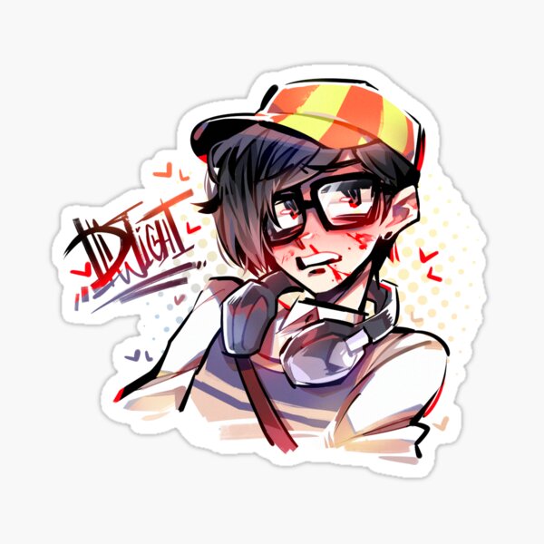 "Dwight sticker" Sticker for Sale by zukich | Redbubble