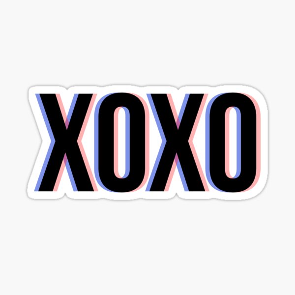 Xoxo Stickers | Redbubble