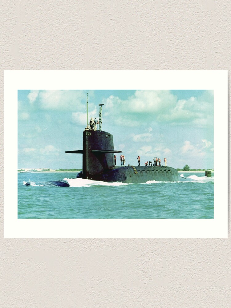 "USS THEODORE ROOSEVELT (SSBN-600) SHIP'S STORE" Art Print by ...
