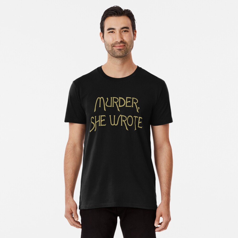 "Murder She Wrote" Sticker for Sale by MysteryBuff | Redbubble
