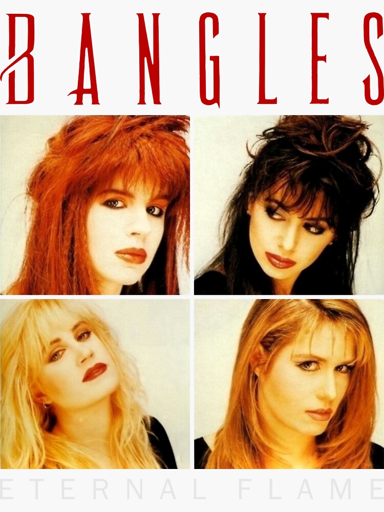 "THE BANGLES" Sticker by Williamnsons | Redbubble