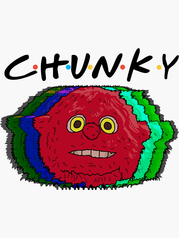 "Chunky (I Think You Should Leave)" Sticker for Sale by sushibeans ...