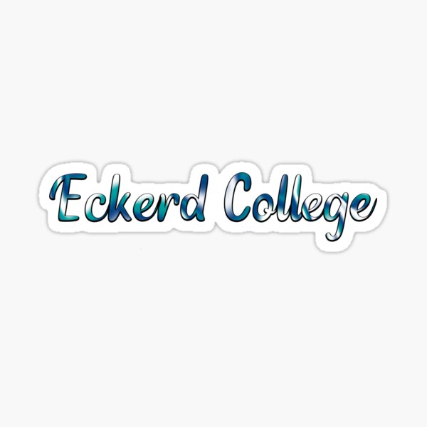 "Eckerd College " Sticker for Sale by madebymaddie722 | Redbubble