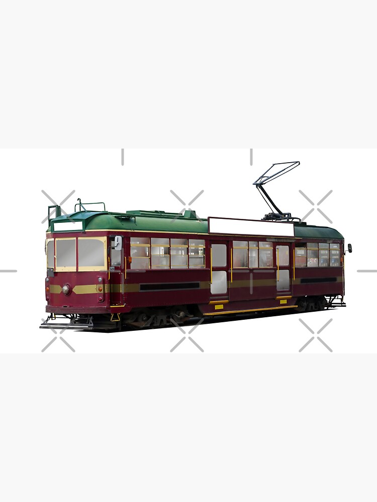 "Melbourne train" Sticker for Sale by gmstockstudio | Redbubble