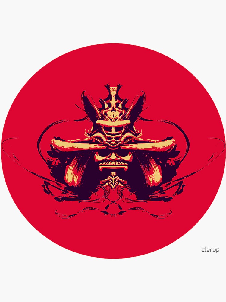 "Kabuto" Sticker by clerop | Redbubble