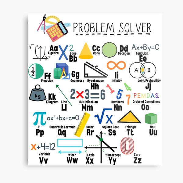 Lámina metálica for Sale con la obra «Solucionador de problemas ...