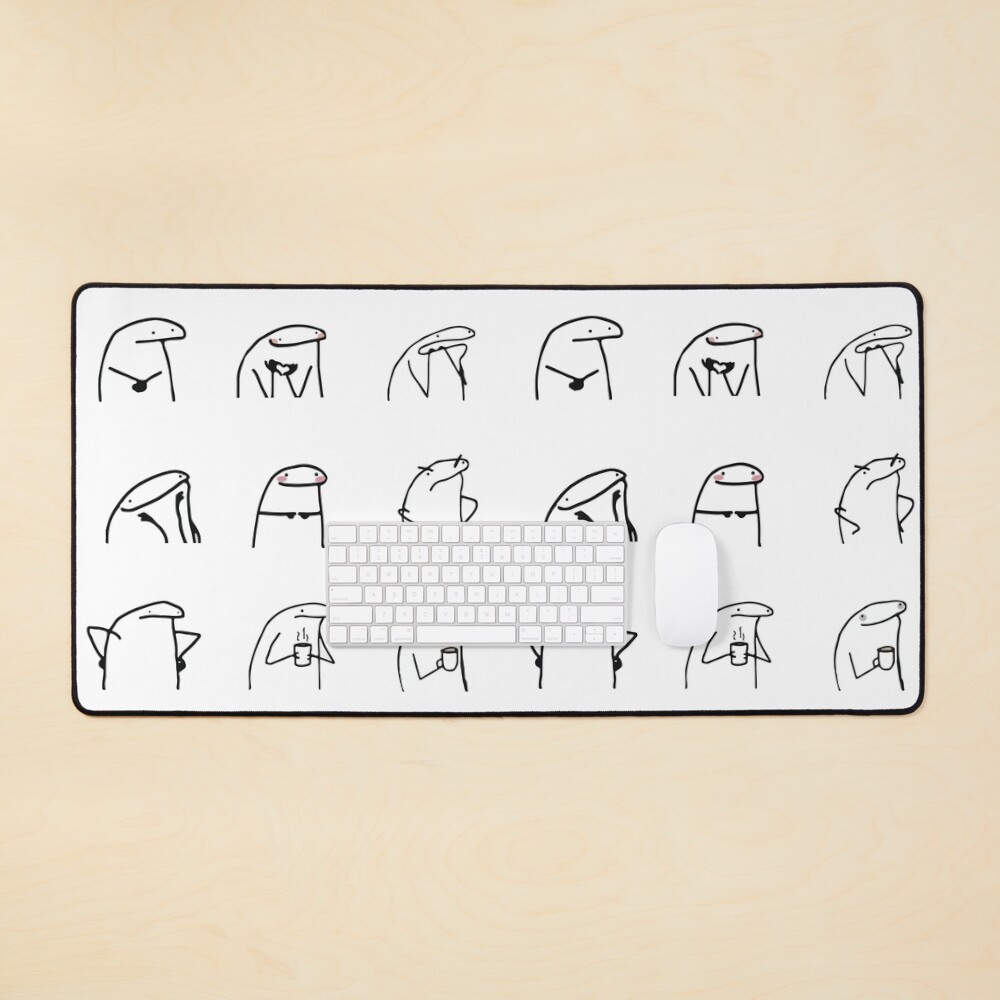 "Flork Mood Stickers" Sticker by sofibosio | Redbubble