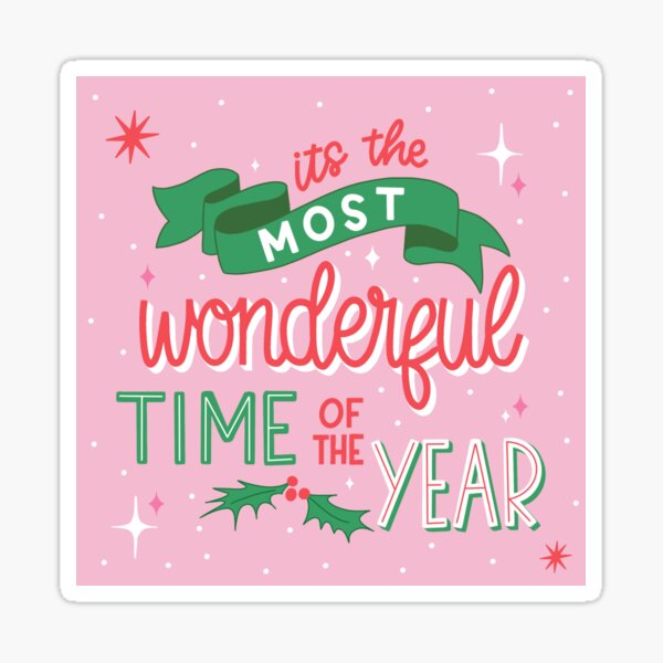 "It’s The Most Wonderful Time of the Year Christmas Festive design ...