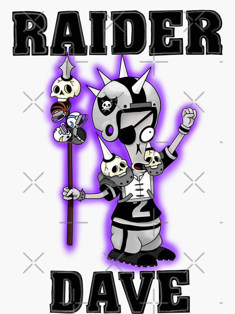 "Raider Dave - Roger the Alien - American Dad - American Football ...