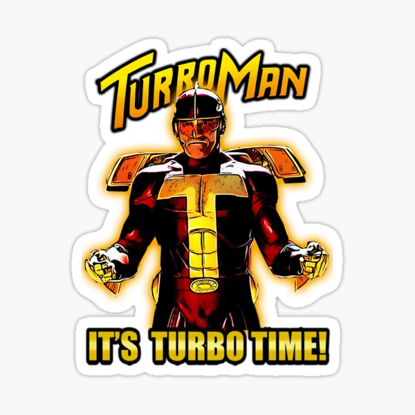 "Turbo time" Sticker for Sale by JTK667 | Redbubble