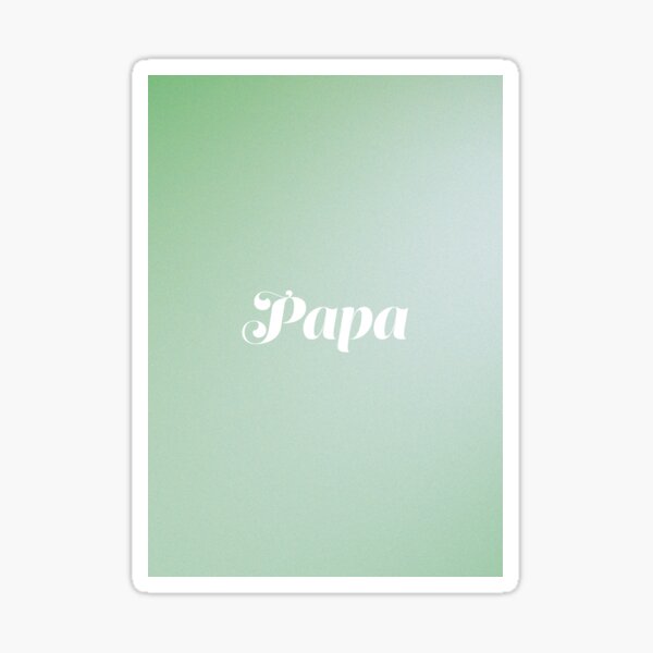 "Papa Christmas Sticker" Sticker by jules-peterson | Redbubble