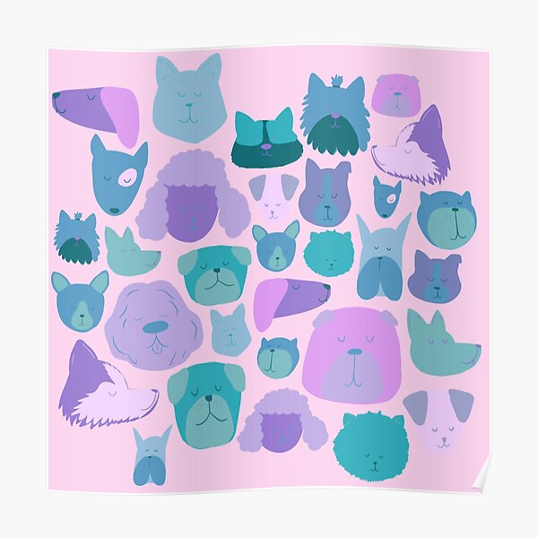 "Dog Collage" Poster for Sale by emma-wutson | Redbubble