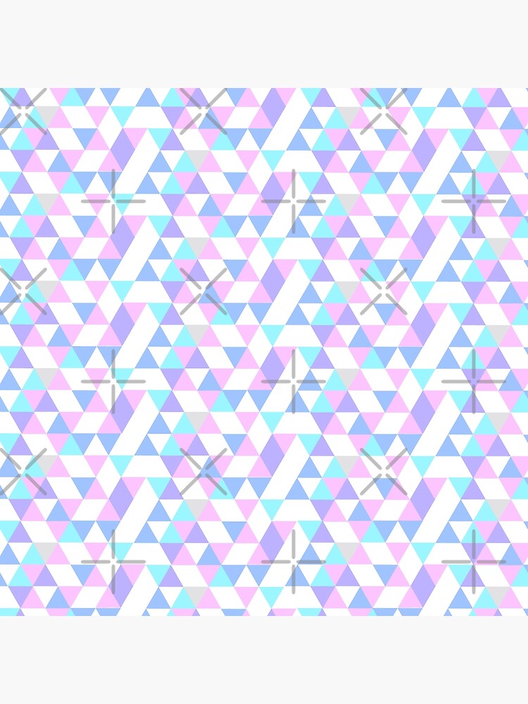 "Cool triangle shapes pattern V14" Poster for Sale by Ayodesign1 ...