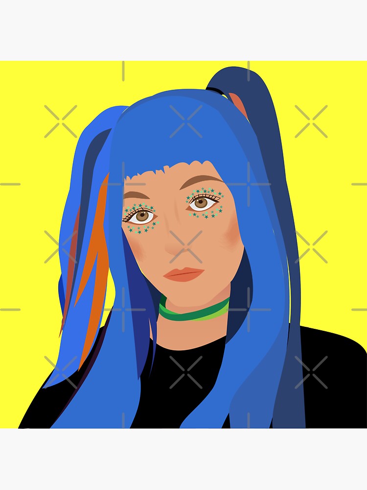 "ashnikko" Sticker for Sale by lumisw | Redbubble