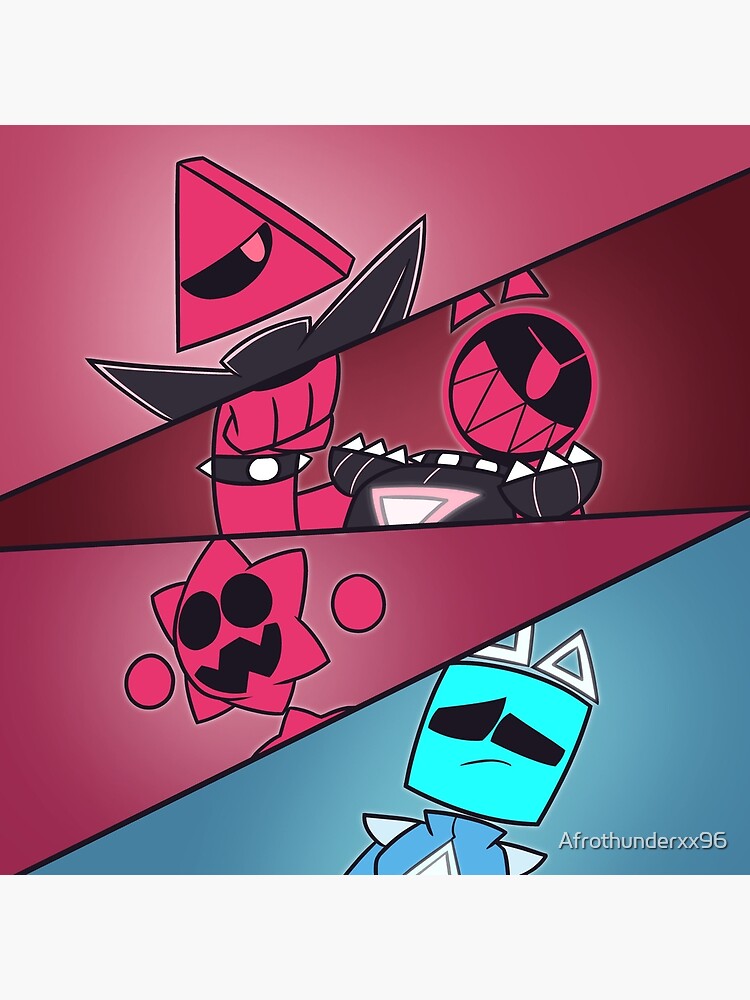 "CTYH Cuda, Blixer, Lycan, and Cube" Pillow for Sale by Afrothunderxx96 ...