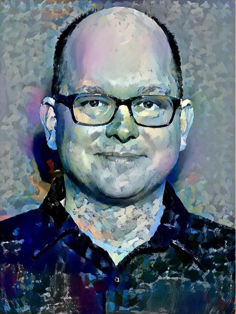 "Mark Proksch Portrait" Poster for Sale by saintiro | Redbubble