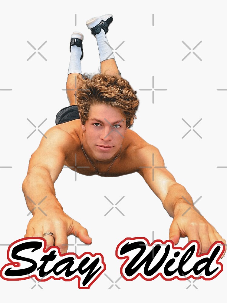 "Ben Azelart Stay Wild" Sticker for Sale by hossamsoud | Redbubble
