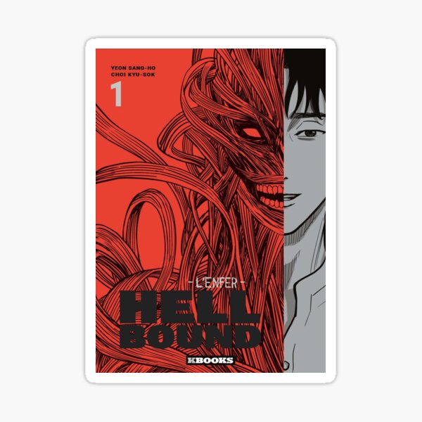 "Hellbound " Sticker for Sale by Mayrafer | Redbubble