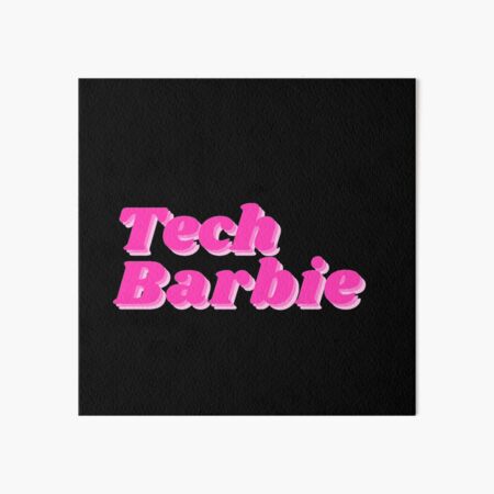 "Tech Barbie" Art Board Print by drawingvictoria | Redbubble