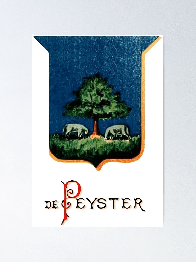 Póster «Escudo de armas de la familia DePeyster y De Peyster» de ...