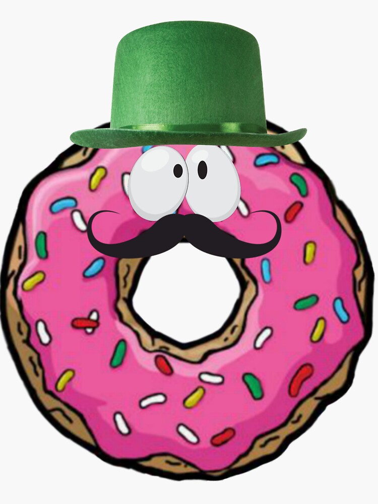 "Dr. DONUTs" Sticker by D4NC1G3R | Redbubble