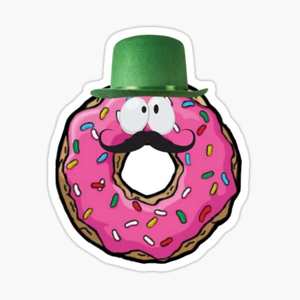"Dr. DONUTs" Sticker by D4NC1G3R | Redbubble