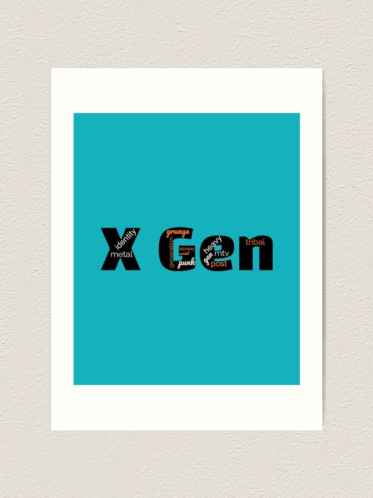 "Generation X " Art Print for Sale by matrixkuo | Redbubble