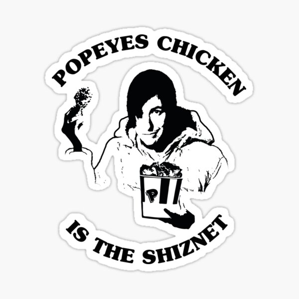 "Little Nicky - POPEYES CHICKEN - Adam Sandler (English) Sticker ...