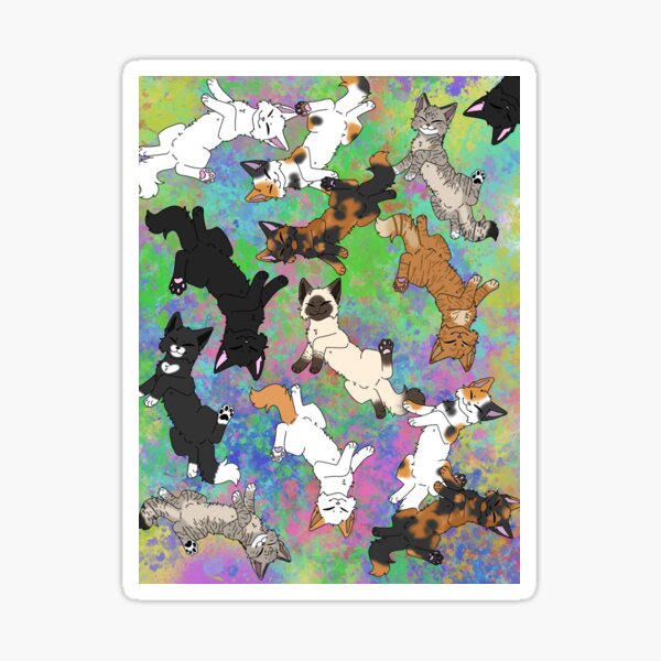 "Happy Cat Party" Sticker by MemeYeenWorks | Redbubble