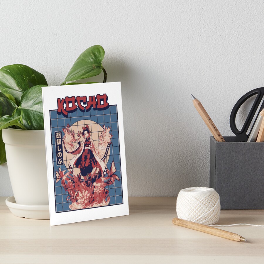 "Insect Hashira Shinobu Kocho" Art Board Print by Avoudyn | Redbubble