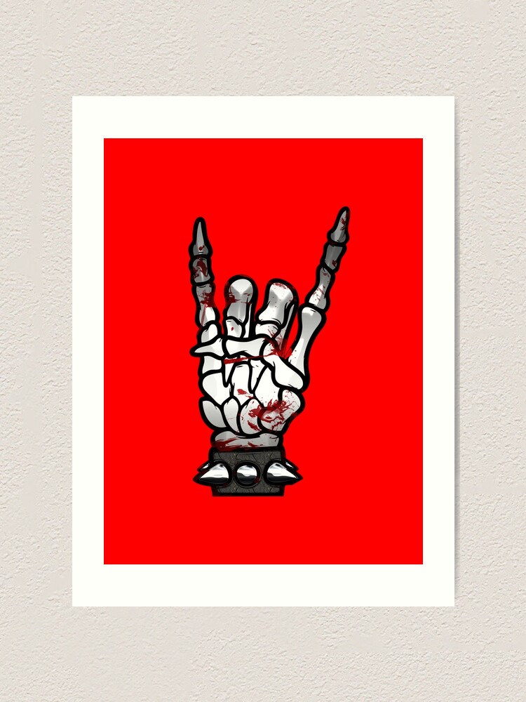 "HEAVY METAL HAND SIGN - bloody *awesome UNLISTED designs in my ...