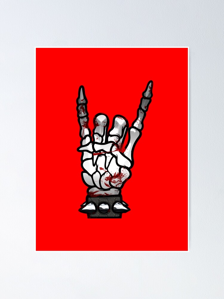 "HEAVY METAL HAND SIGN - bloody *awesome UNLISTED designs in my ...