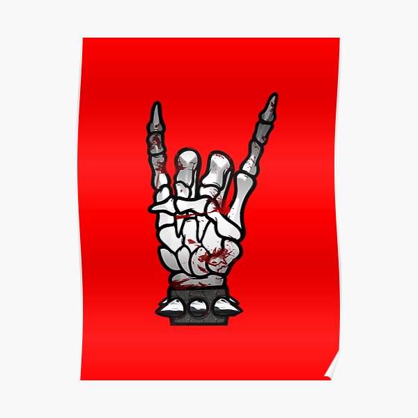 "HEAVY METAL HAND SIGN - bloody *awesome UNLISTED designs in my ...