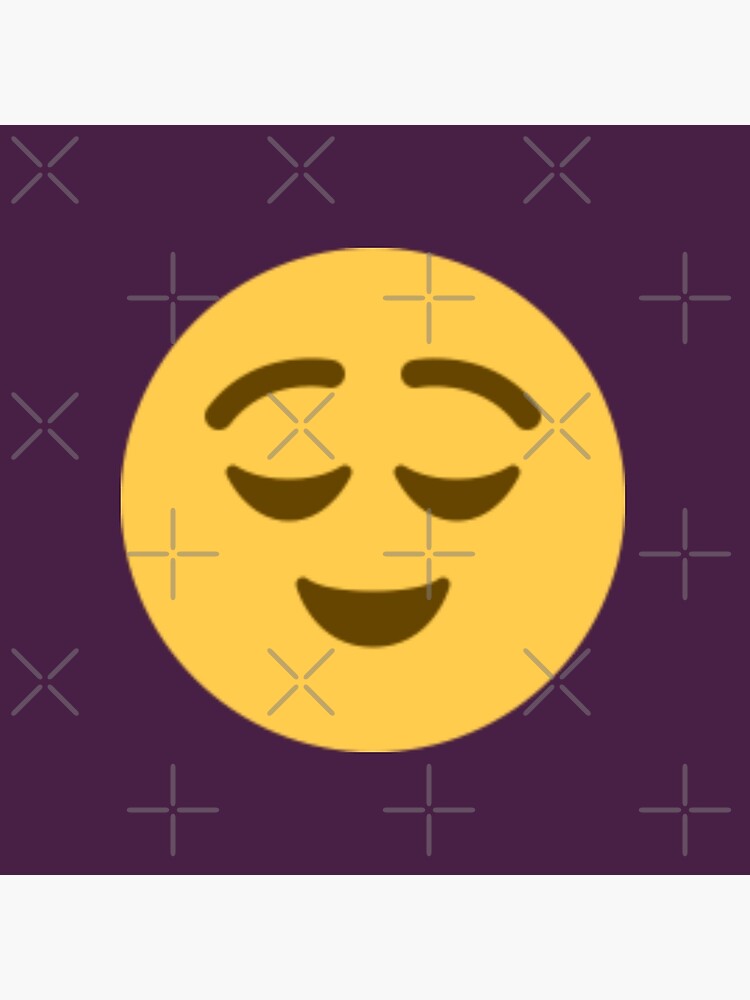 "Satisfy Calm Emojis Emogi" Poster for Sale by ArtMerchandiser | Redbubble