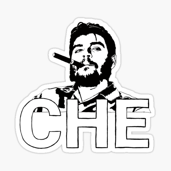 "Che Guevara" Sticker for Sale by liberatoryart | Redbubble