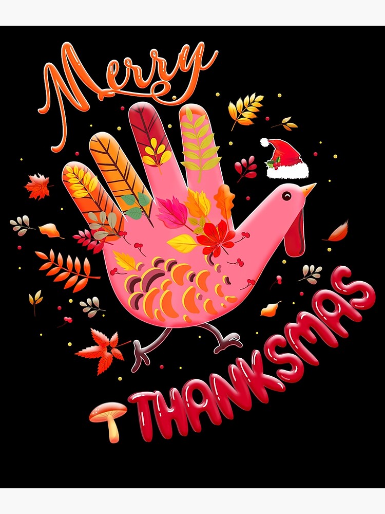 "Santa Claus is a funny turkey. Happy Thanksgiving and Merry Thanksmas ...