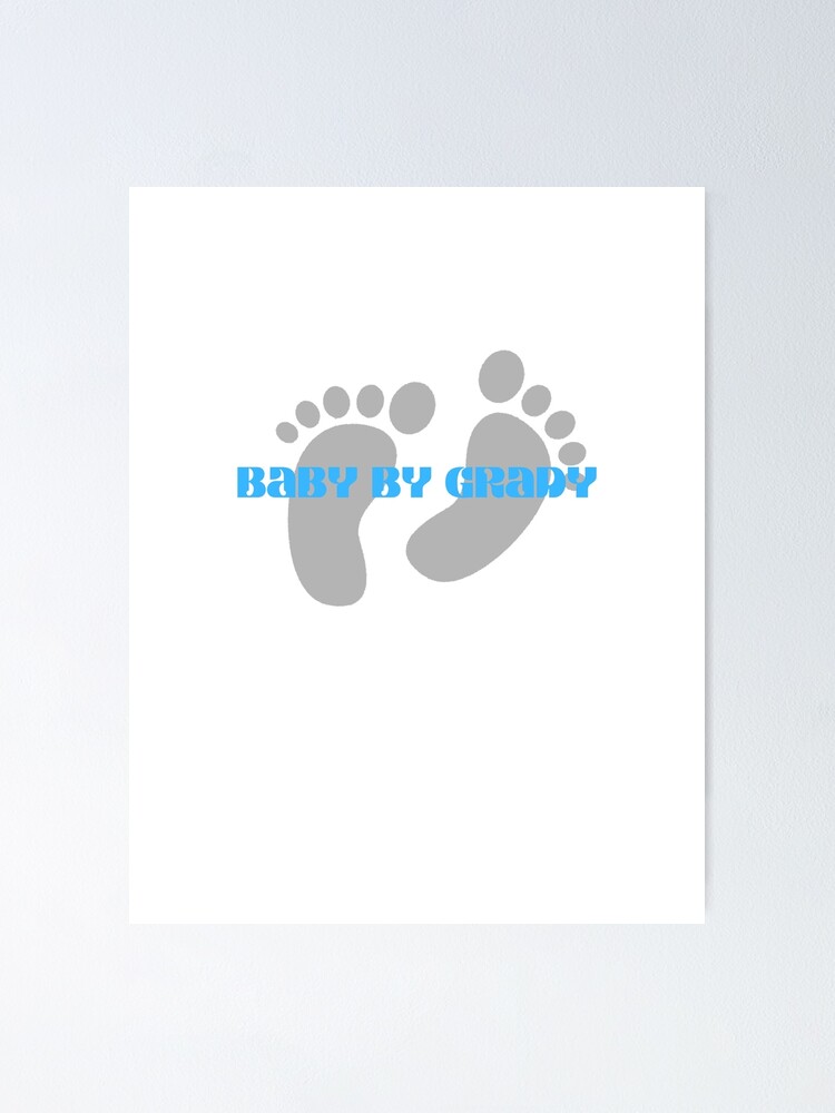 "Baby Born at Grady" Poster for Sale by EDGAME | Redbubble