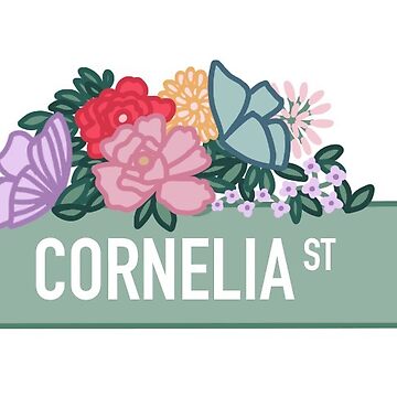 "Cornelia Street" Sticker for Sale by jamierz | Redbubble