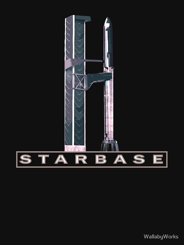 "SpaceX Starbase logo design" Essential T-Shirt for Sale by ...