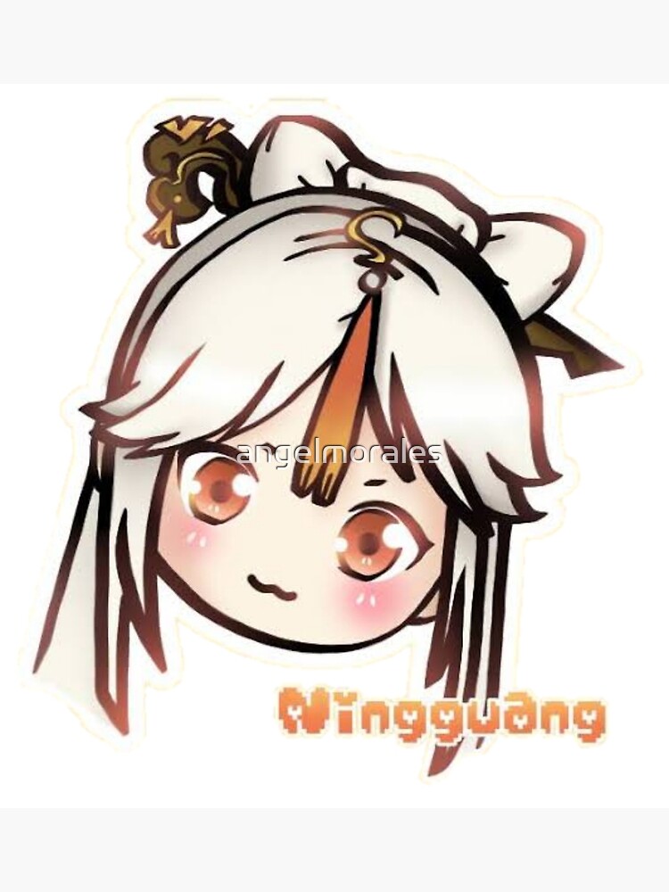 "Genshin Impact - Ningguang Chibi Kawaii" Art Print for Sale by ...